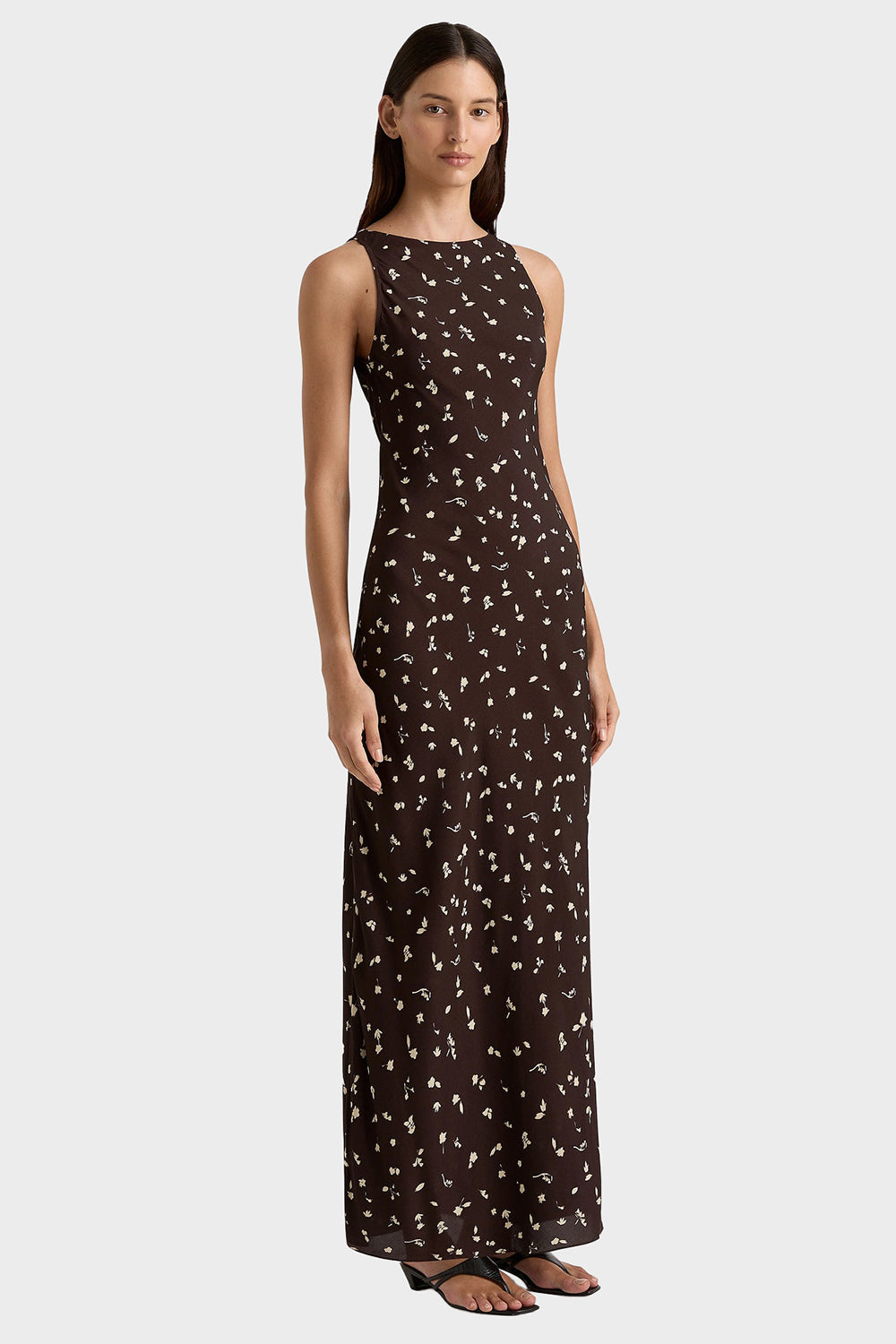 Silya Maxi Dress - Clover Brown – Apothea